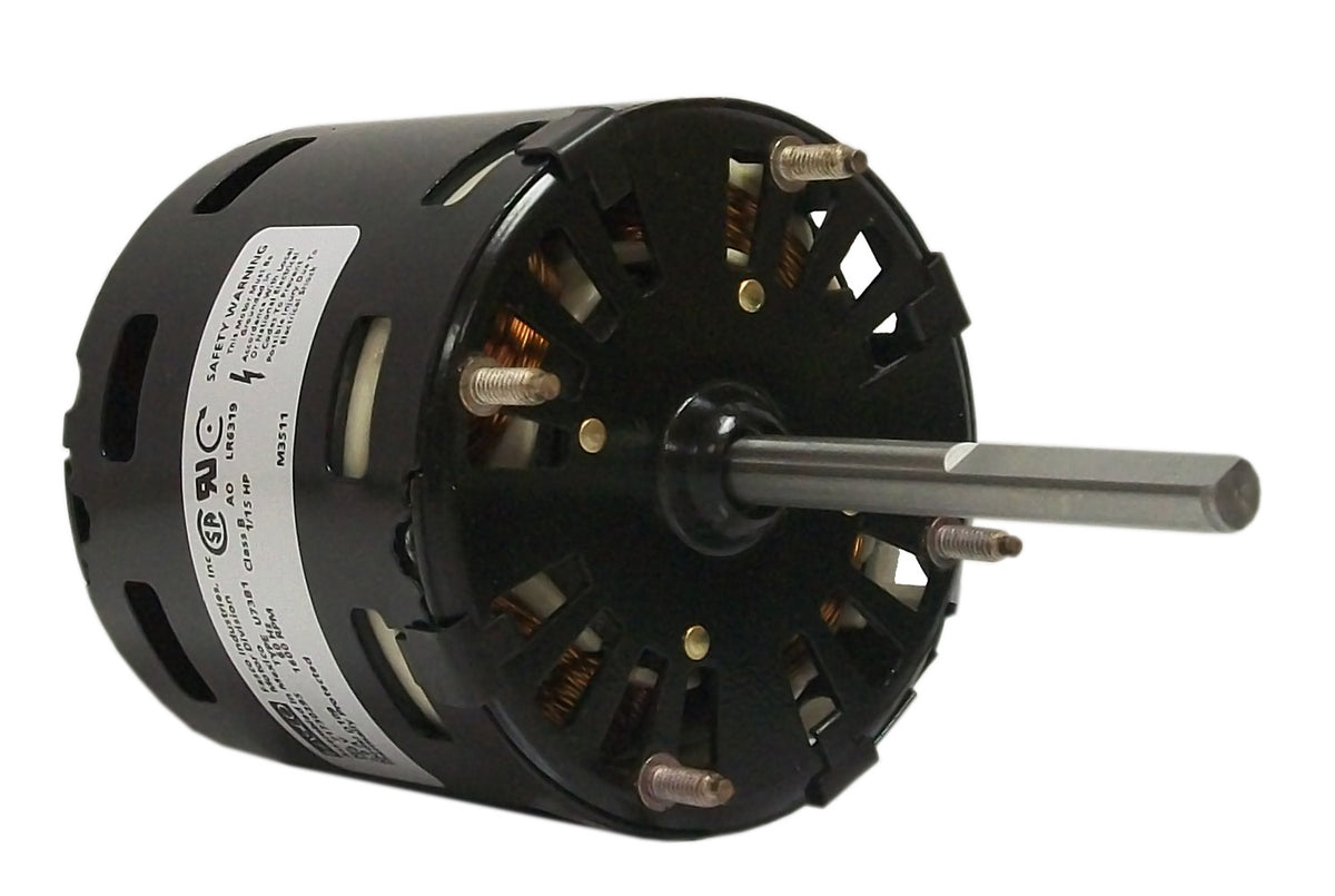 D109 | Fan And Blower Motor | 0.07 HP | 1 Phase | Open Air Over | 1600