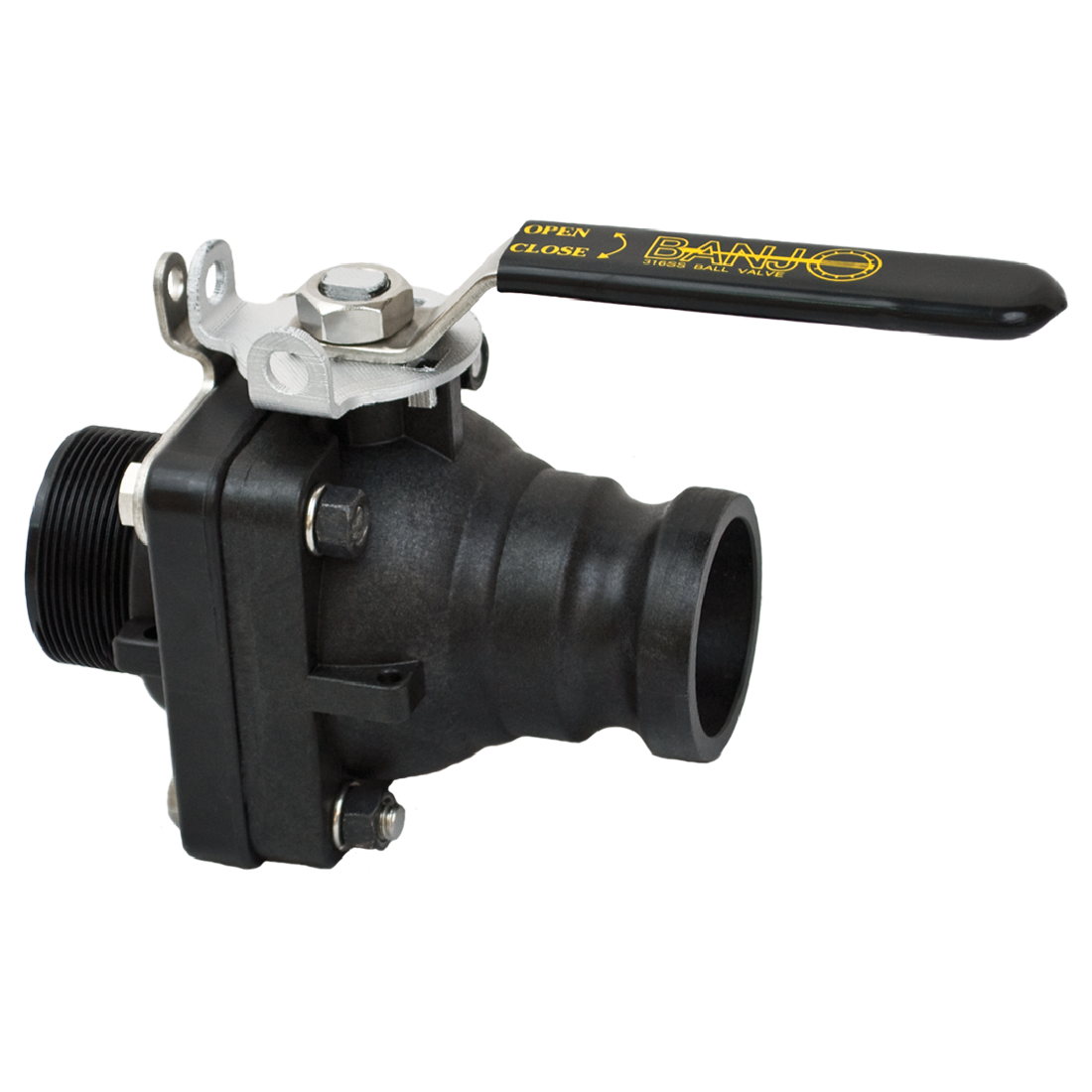 VSFMT204HSFP (Banjo) Valve-Ball 2 Fp Mada X2Mpt Bl,Stm,Hdl