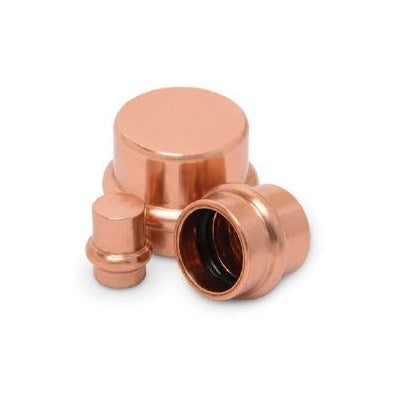 870906 (Parker) | 7/8 Cap (2) | Press Acr Fittings | Cap | Copper | 7/